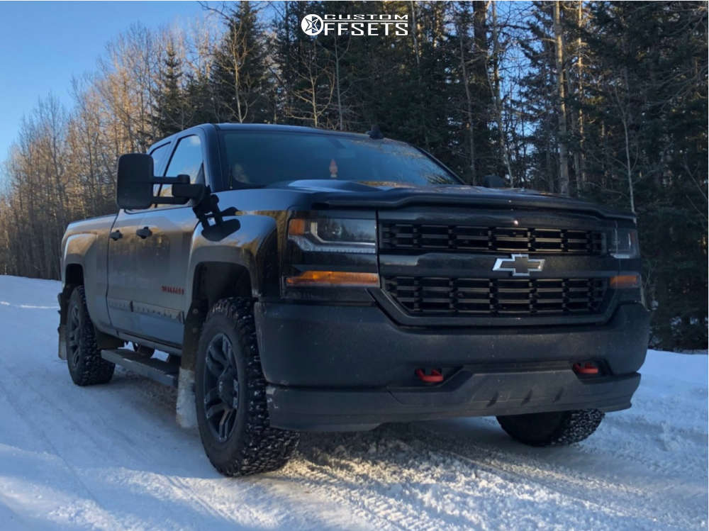 2018 Chevrolet Silverado 1500 with 18x9 20 Fuel Pump and 285/65R18 ...