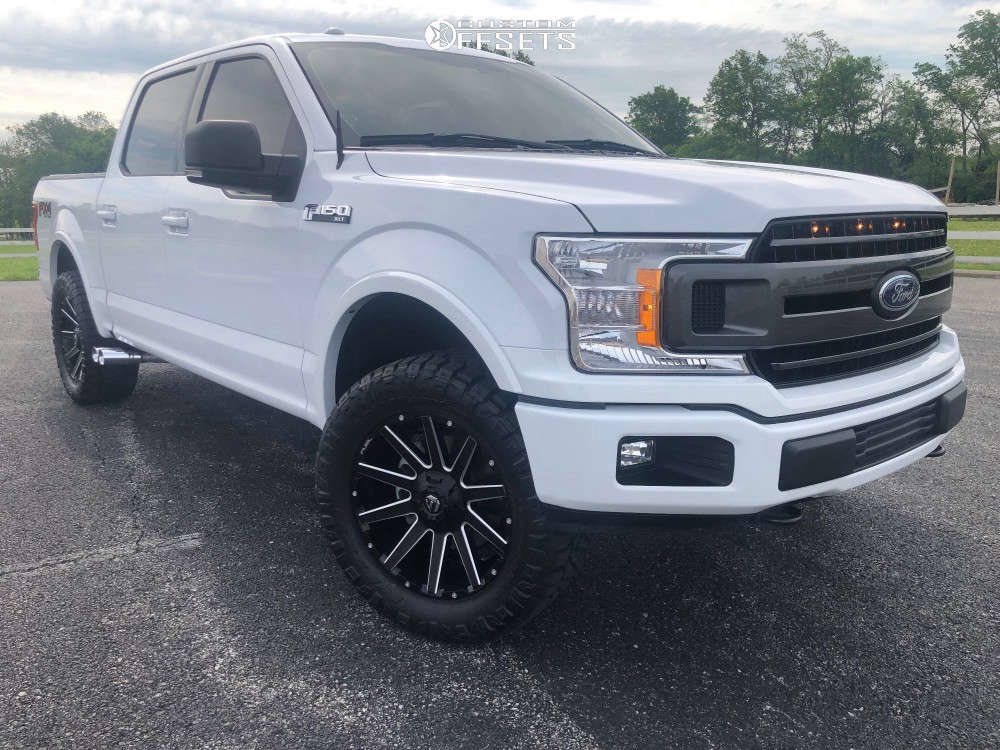 2018 Ford F-150 with 20x9 20 Fuel Contra and 305/55R20 Nitto Ridge ...