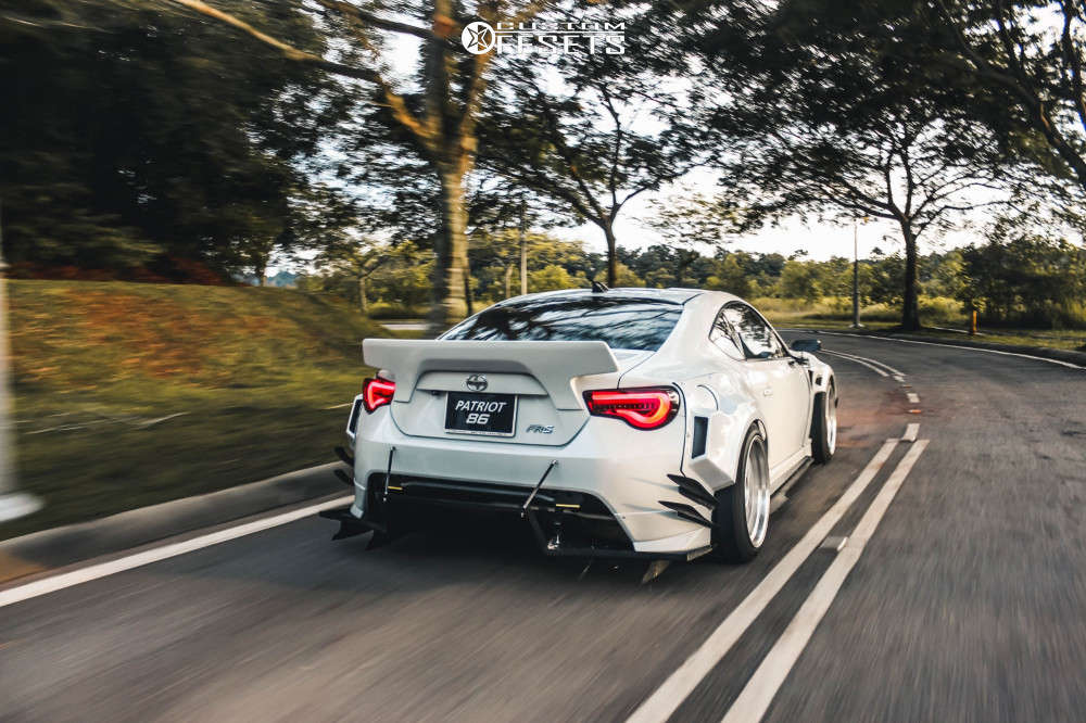 2013 Toyota 86 Tucked Coilovers | Custom Offsets