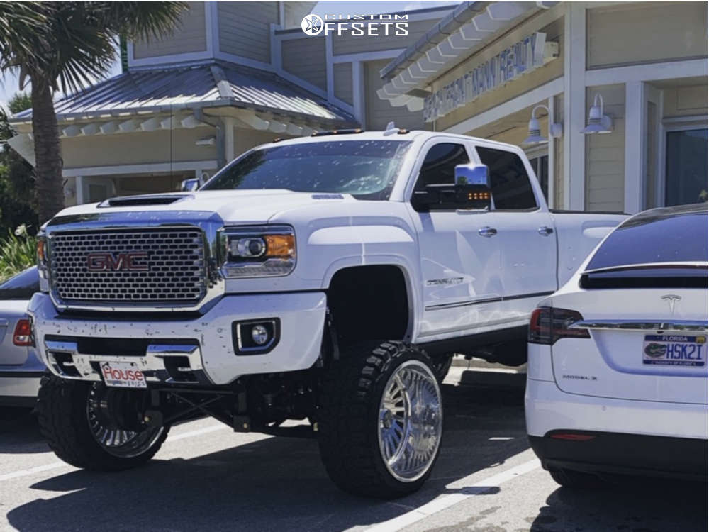 2017 GMC Sierra 2500 HD with 26x14 -76 Specialty Forged Sf021 and 37/13.5R26 Gladiator Xcomp Mt ...