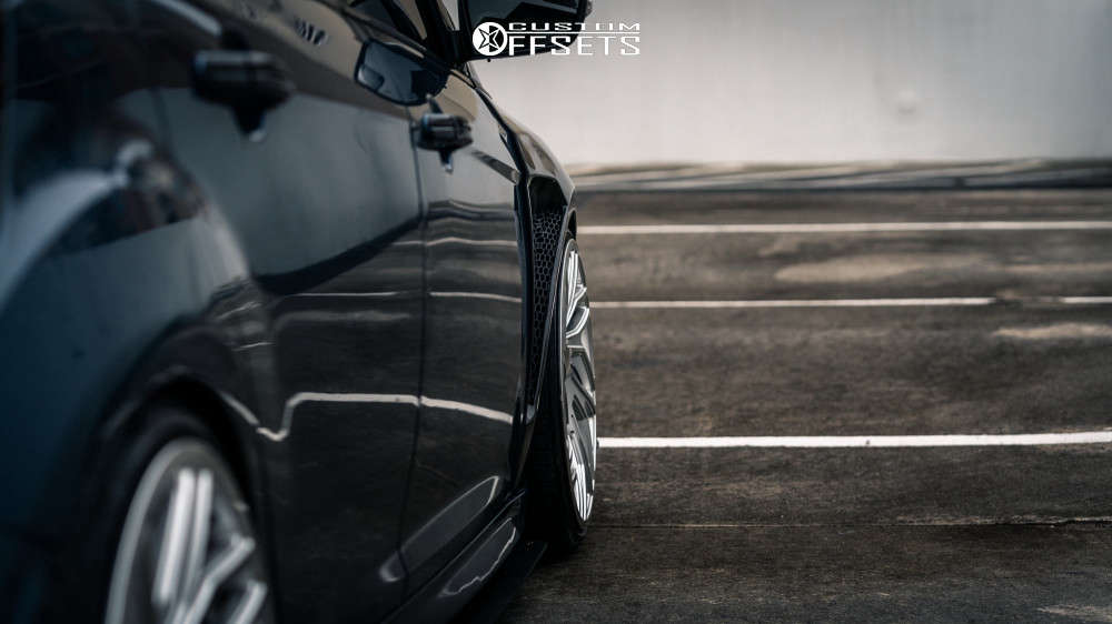 2018 Ford Focus with 19x9 38 WatercooledIND Jb1 and 215/35R19 Achilles ...
