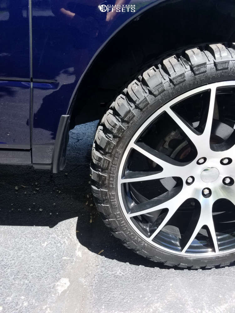 2014 Ram 1500 with 24x10 25 Factory Reproductions Fr70 and 33/12.5R24 ...