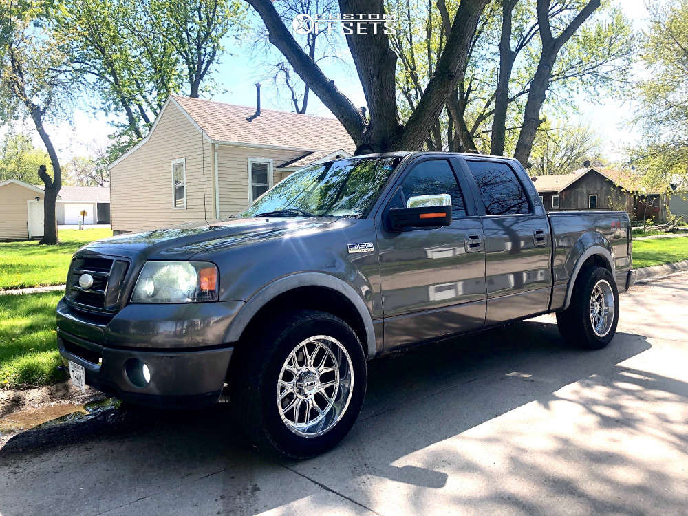 2007 Ford F-150 with 20x10 -19 Tuff T23 and 305/50R20 Toyo Tires Proxes ...