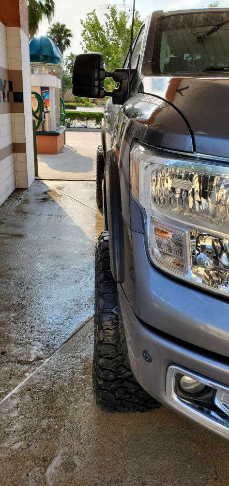 2016 Nissan Titan XD with 20x10 -19 Hostile Predator and 35/12.5R20 ...