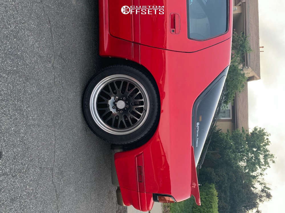 1989 Mazda RX-7 with 17x8 25 XXR 531 and 255/40R17 Bridgestone A/t and ...