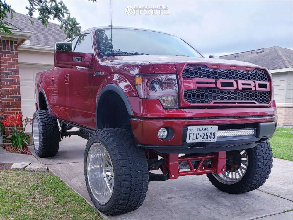 2014 Ford F-150 with 26x14 -73 American Force Evo Ss and 40/15.5R26 ...