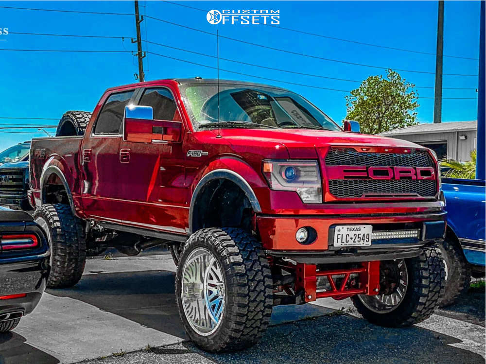 2014 Ford F-150 with 26x14 -73 American Force Evo Ss and 40/15.5R26 ...