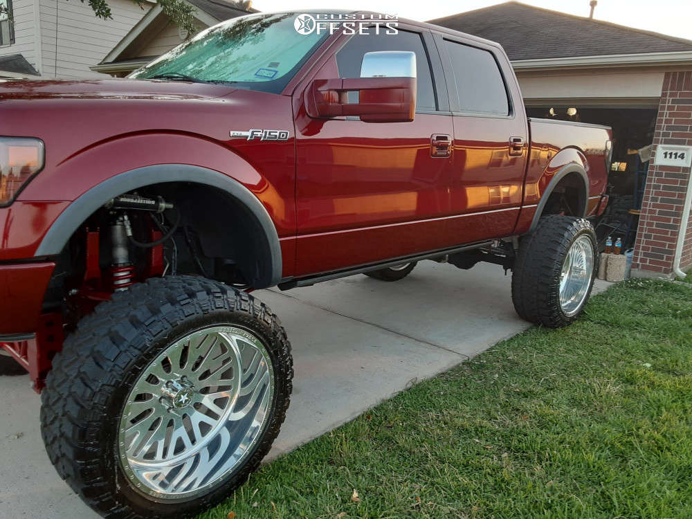 2014 Ford F-150 with 26x14 -73 American Force Evo Ss and 40/15.5R26 ...