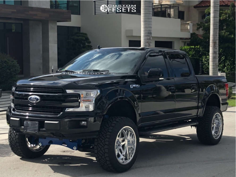 2018 Ford F-150 with 22x12 -51 Fuel Forged Ff66 and 35/12.5R22 Nitto ...