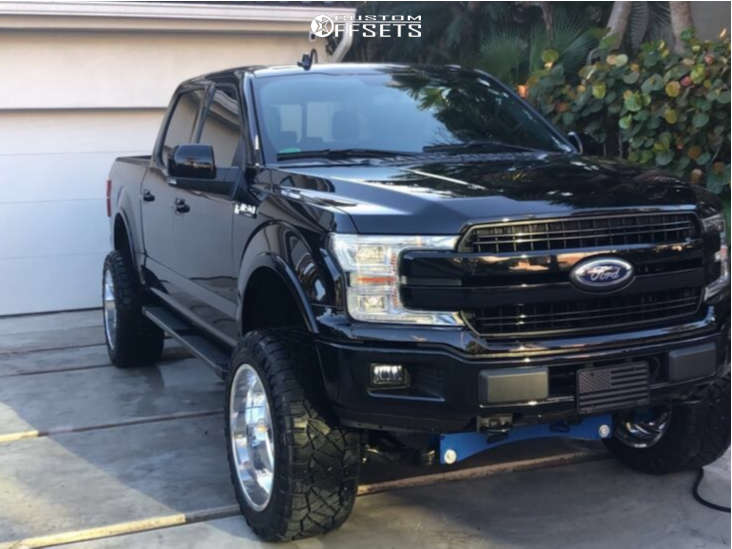 2018 Ford F-150 with 22x12 -51 Fuel Forged Ff66 and 35/12.5R22 Nitto ...