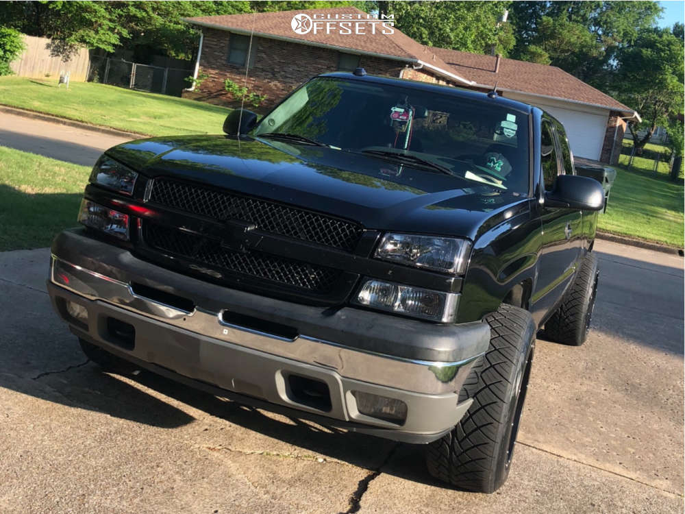 2005 Chevrolet Silverado 1500 with 20x12 -51 Vision Rocker and 305 ...