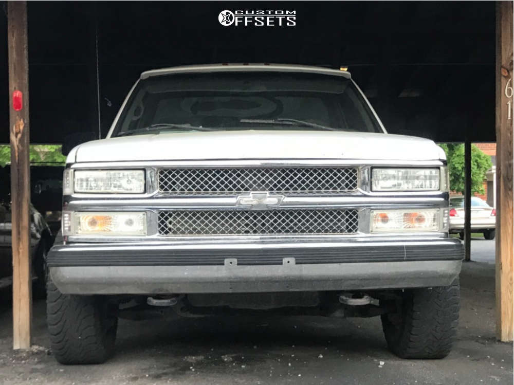 1997 Chevrolet K1500 with 15x8 -19 Pro Comp Series 69 and 31/10.5R15 ...