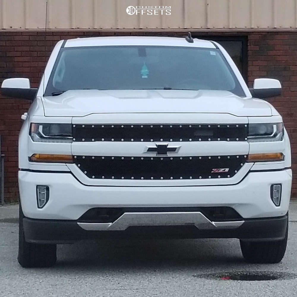 2018 Chevrolet Silverado 1500 with 20x9 18 Moto Metal Mo970 and 275 ...