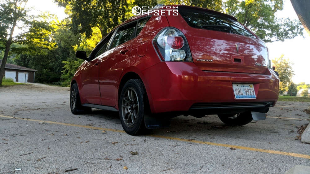 2009 Pontiac Vibe with 16x7 38 Drag Dr31 and 205/55R16 Toyo Tires ...