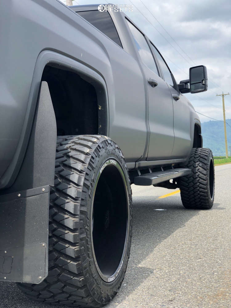 2015 GMC Sierra 3500 HD with 22x14 -76 Specialty Forged Sf009 and 355 ...