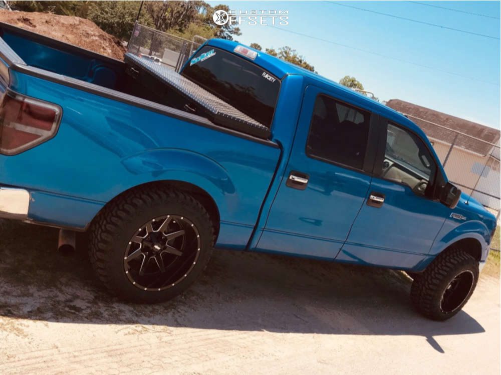 2010 Ford F-150 with 20x12 -44 DPS Offroad W869 and 33/12.5R20 Haida ...