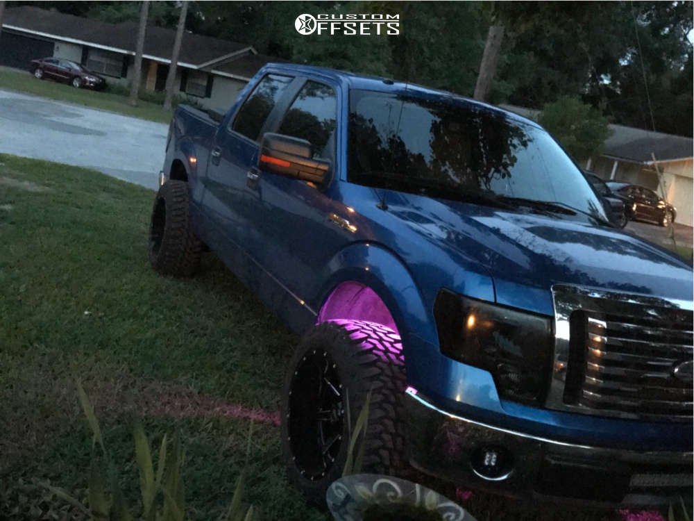 2010 Ford F-150 with 20x12 -44 DPS Offroad W869 and 33/12.5R20 Haida ...