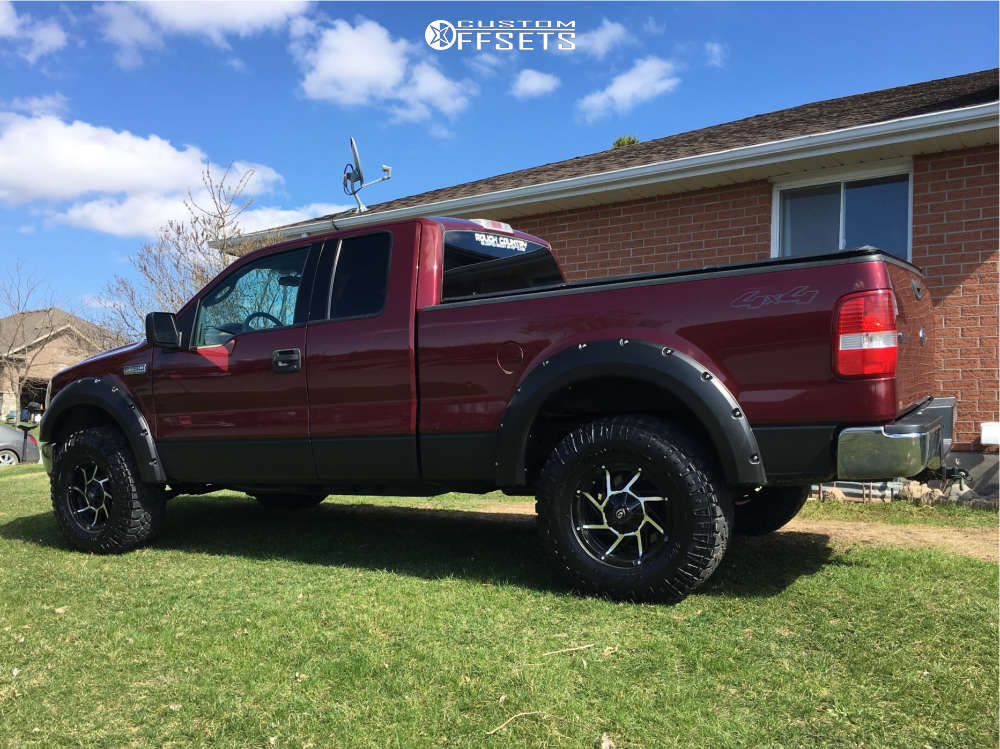 2004 Ford F-150 with 17x9 12 Vision Prowler and 315/70R17 Goodyear ...