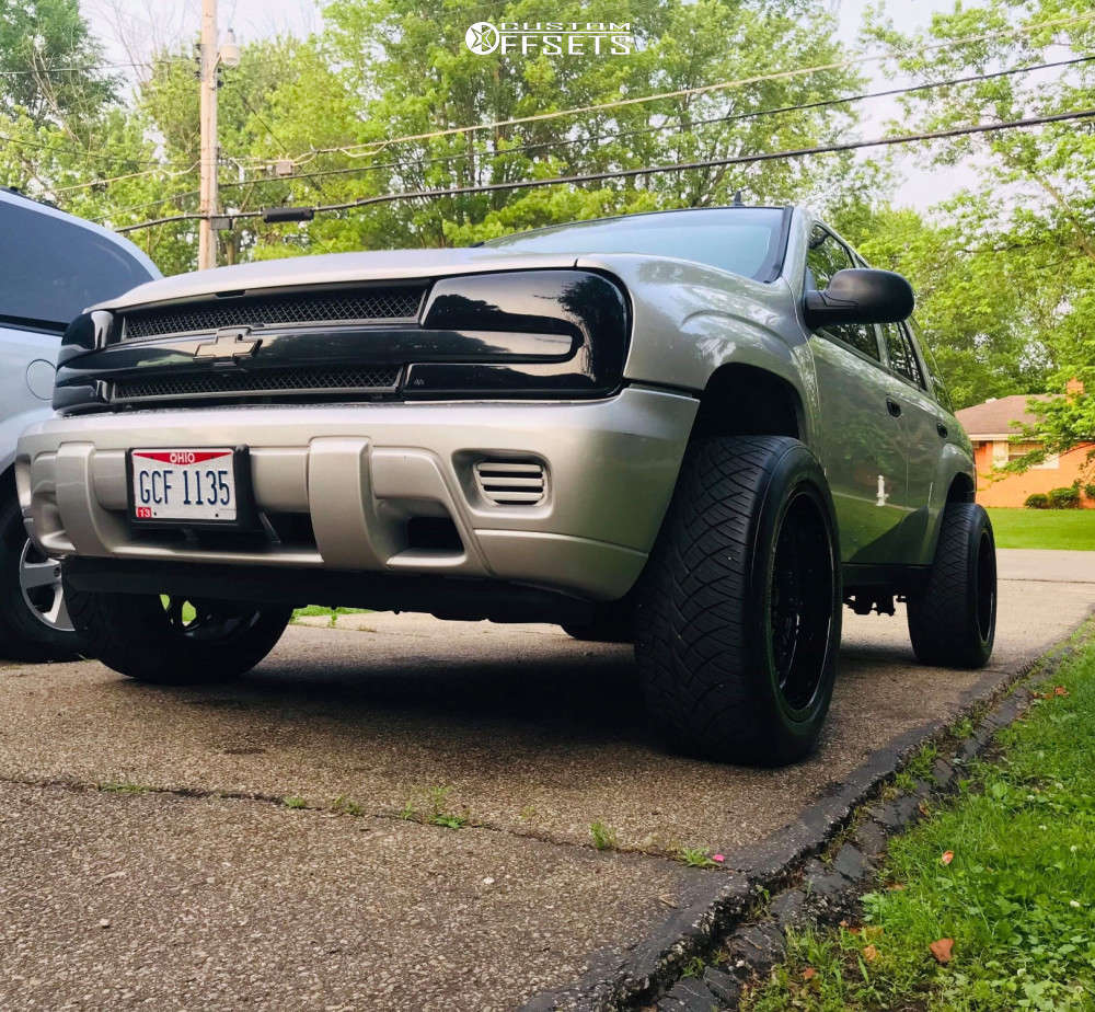 2007 Chevrolet Trailblazer with 20x10 -24 Moto Metal Mo404 and 265 ...