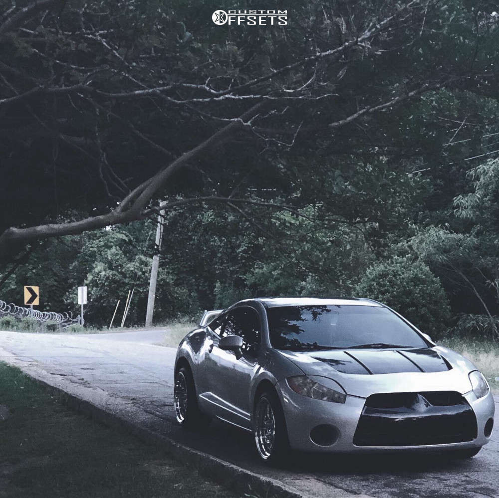 2006 Mitsubishi Eclipse with 18x9.5 22 Aodhan Ds01 and 235/40R18 Falken ...