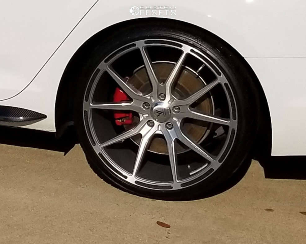 2017 Audi A4 with 20x9 35 Asanti Black Abl-13 and 245/30R20 Ohtsu ...