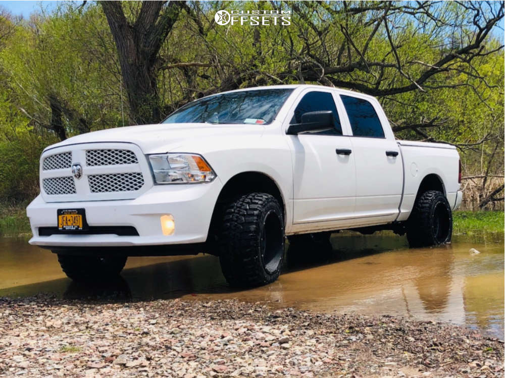 2013 Ram 1500 with 20x12 -51 Vision Rocker and 33/12.5R20 Federal ...