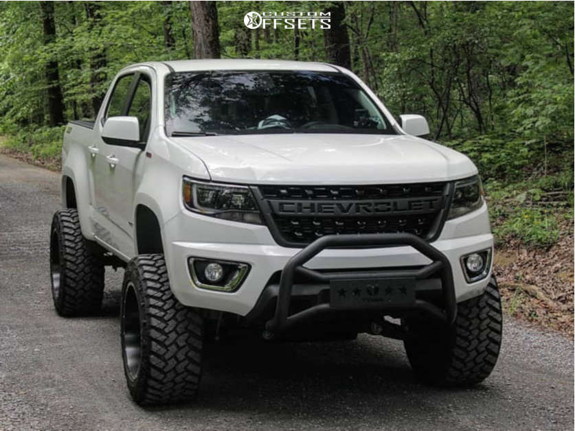 2018 Chevrolet Colorado with 20x12 -44 Moto Metal Mo970 and 305/55R20 ...