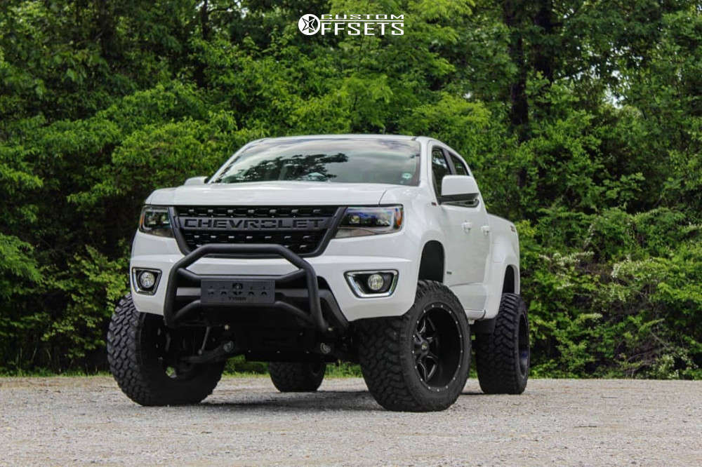 2018 Chevrolet Colorado with 20x12 -44 Moto Metal Mo970 and 305/55R20 ...