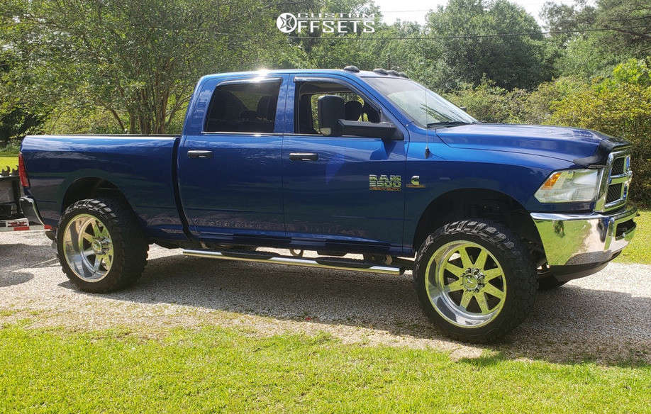 2018 Ram 2500 with 24x12 -40 American Force Independence Ss and 35/13 ...