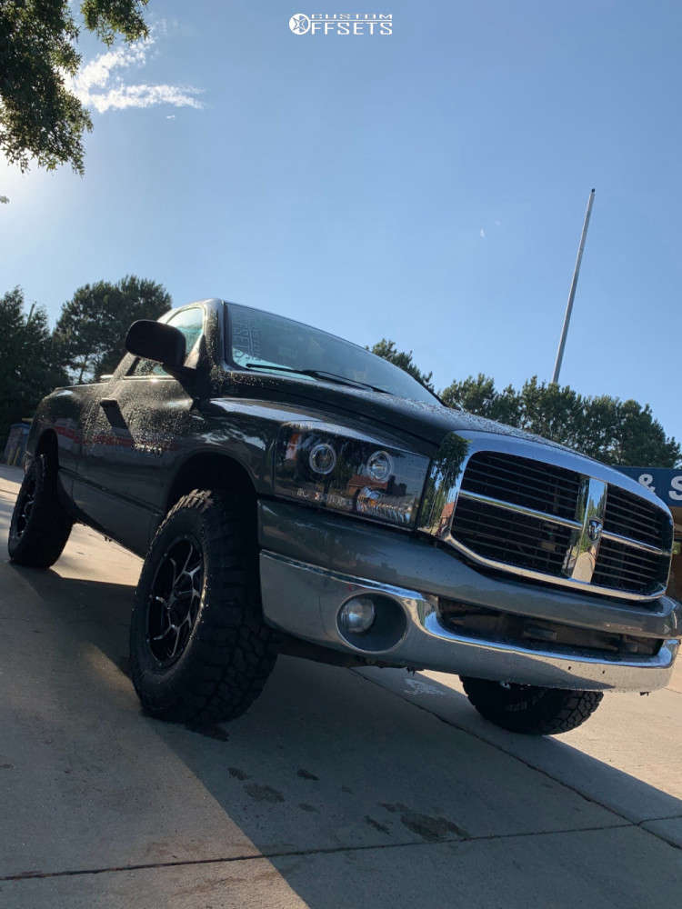 2007 Dodge Ram 1500 with 17x9 -12 Vision Prowler and 285/70R17 Dick ...