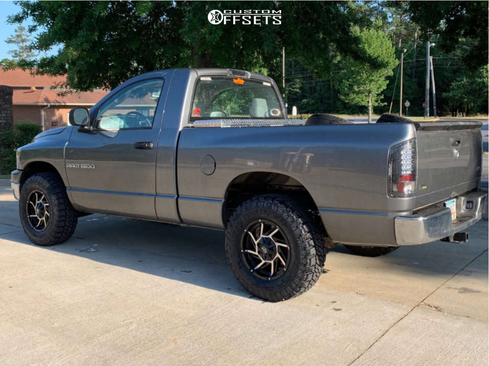 2007 Dodge Ram 1500 with 17x9 -12 Vision Prowler and 285/70R17 Dick ...