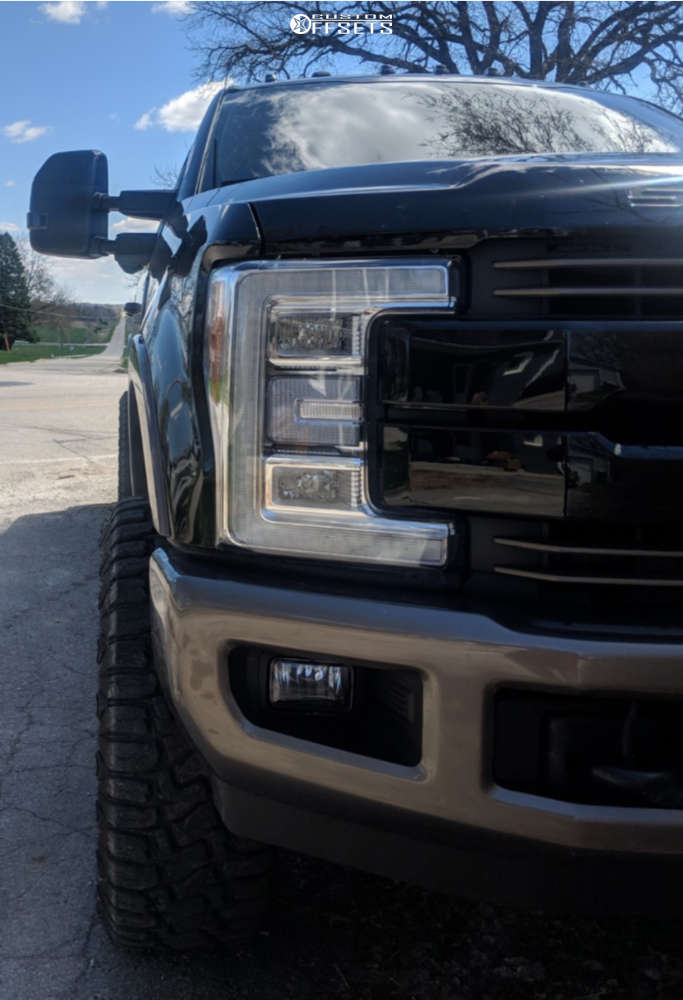 2018 Ford F-250 Super Duty with 22x10 -25 Hostile Rage and 35/12.5R22 ...