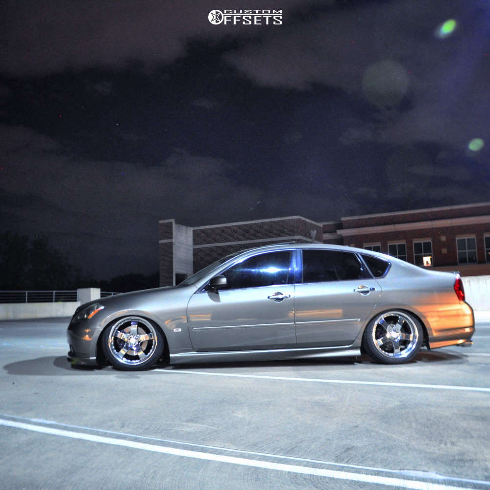 2007 INFINITI M35 with 19x8 40 Rays Engineering Lexion 209 and 245 ...