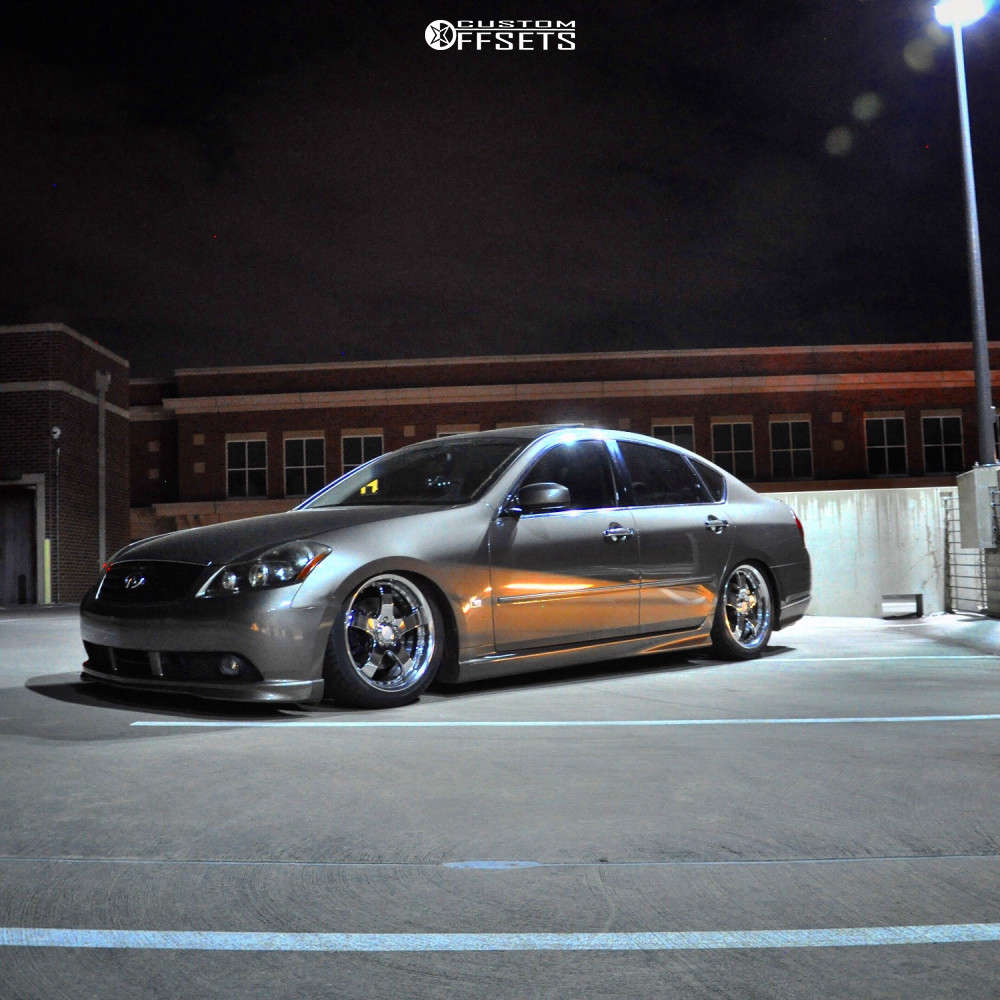 2007 INFINITI M35 with 19x8 40 Rays Engineering Lexion 209 and 245 ...