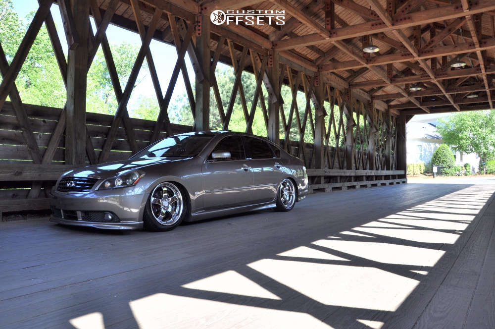 2007 INFINITI M35 with 19x8 40 Rays Engineering Lexion 209 and 245 ...