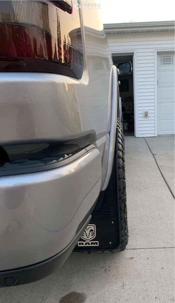 2019 Ram 1500 with 20x9 1 Fuel Contra and 35/12.5R20 Falken WildPeak ...