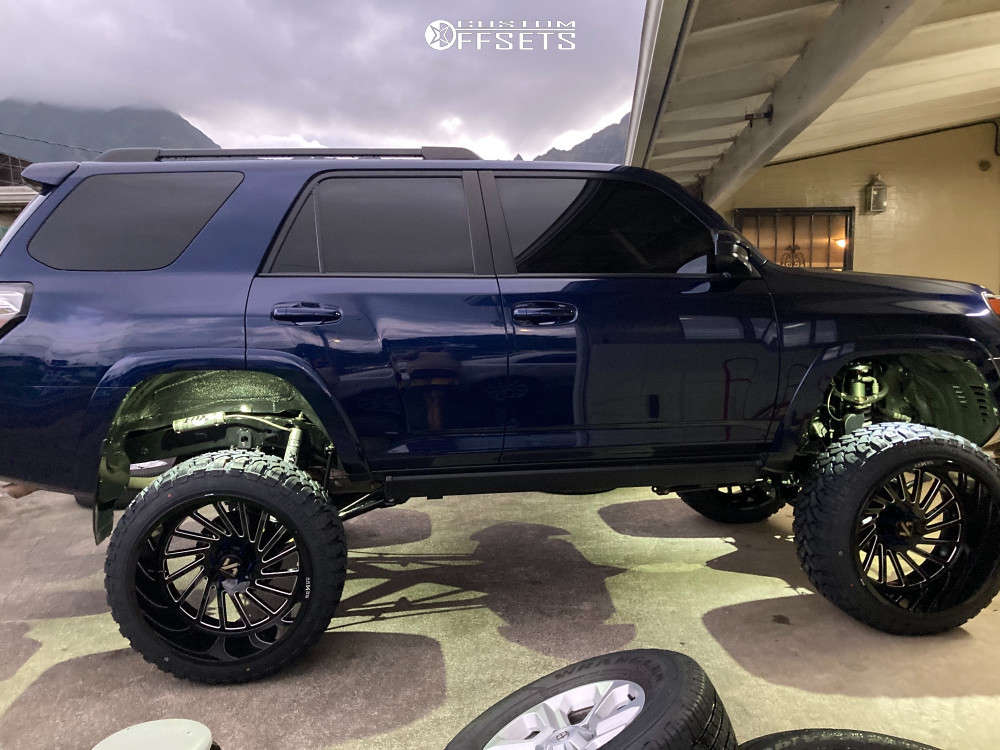 2016 Toyota 4Runner with 22x14 -81 ARKON OFF-ROAD Alexander and 33/12 ...