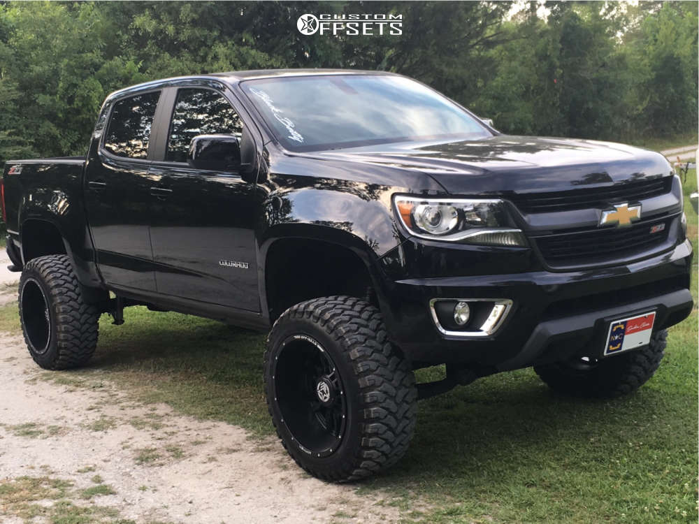 2016 Chevrolet Colorado with 20x12 -44 Anthem Off-Road Equalizer and 33 ...
