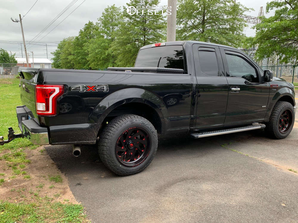 2015 Ford F-150 with 20x10 -18 Fuel Vortex and 265/60R20 Falken ...