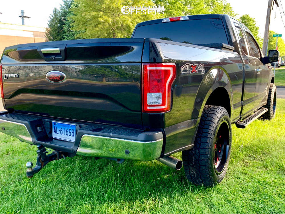 2015 Ford F-150 with 20x10 -18 Fuel Vortex and 265/60R20 Falken ...
