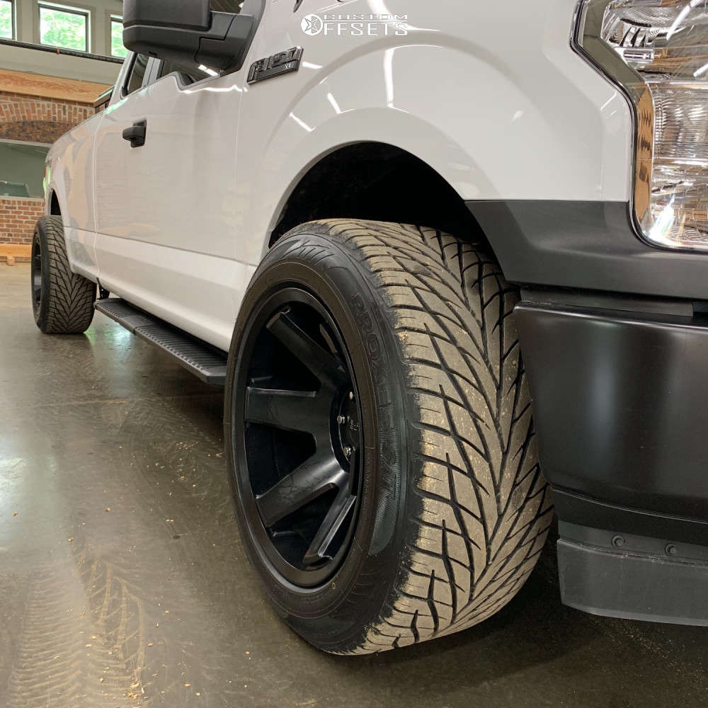 2018 Ford F-150 with 20x12 -44 Black Rhino Raze and 305/50R20 Toyo ...
