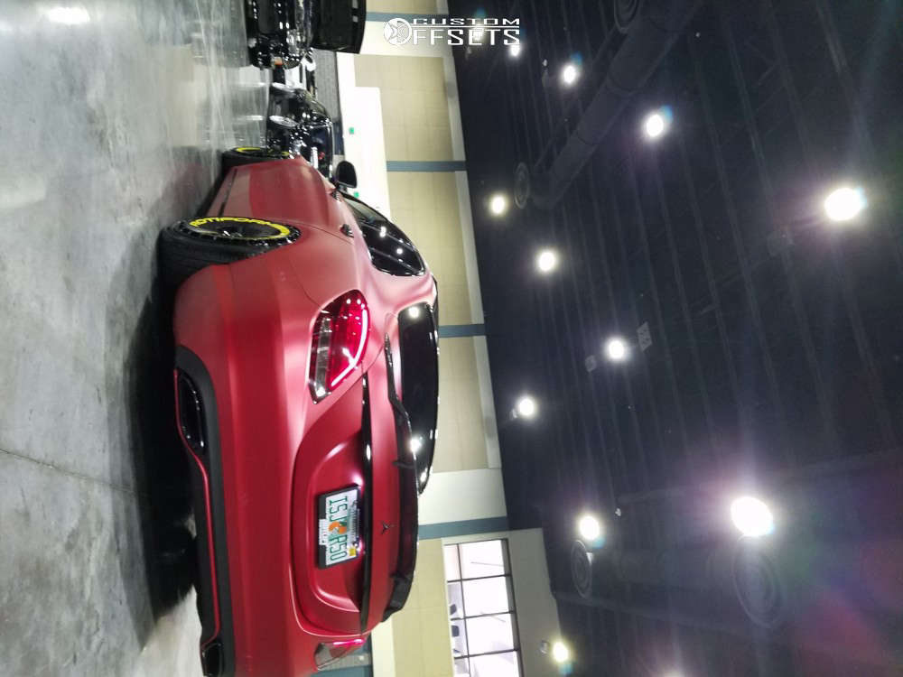 2018 Mercedes-Benz C300 with 19x8.5 32 Rotiform and 235/35R19 Achilles ...