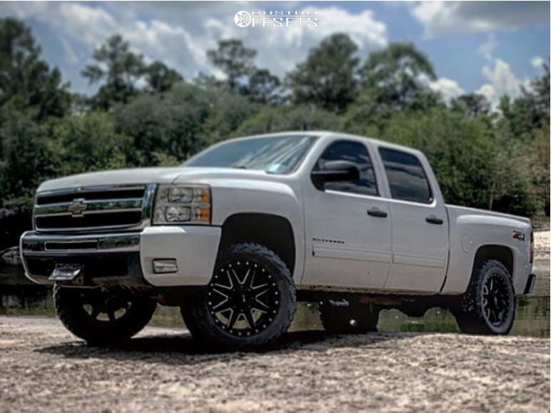2011 Chevrolet Silverado 1500 with 20x9 0 Pro Comp Series 48 and 33/12 ...