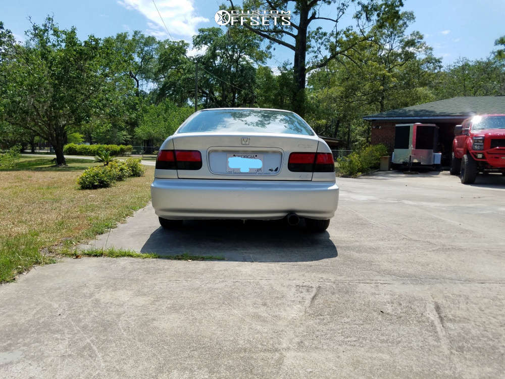 1996 Honda Civic with 15x6.5 35 Primax 533 and 195/50R15 Westlake Rp18 ...