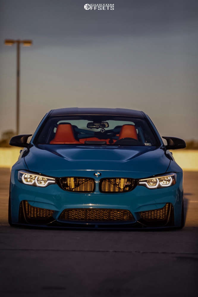 2015 BMW M4 with 20x10 22 HRE S101 and 265/30R20 Michelin Pilot Sport ...