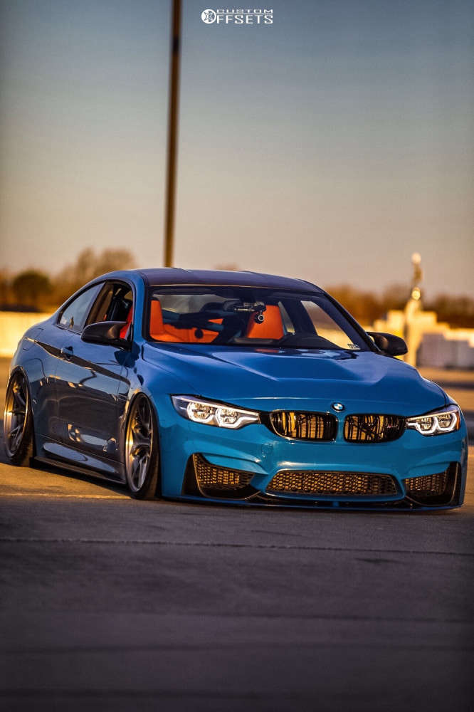 2015 BMW M4 with 20x10 22 HRE S101 and 265/30R20 Michelin Pilot Sport ...