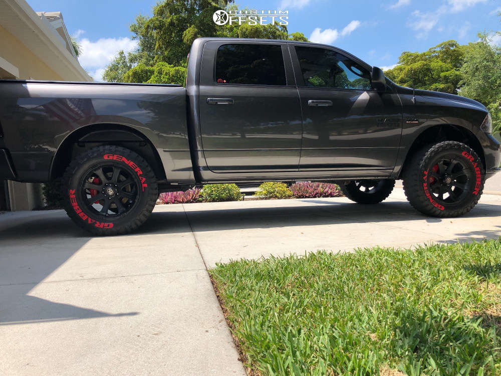 2016 Ram 1500 with 20x9 0 American Racing ATX Ledge and 35/12.5R20 ...