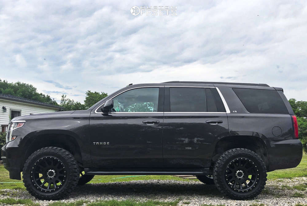 2015 Chevrolet Tahoe with 20x10 -24 Method Nv and 33/12.5R20 Fury ...
