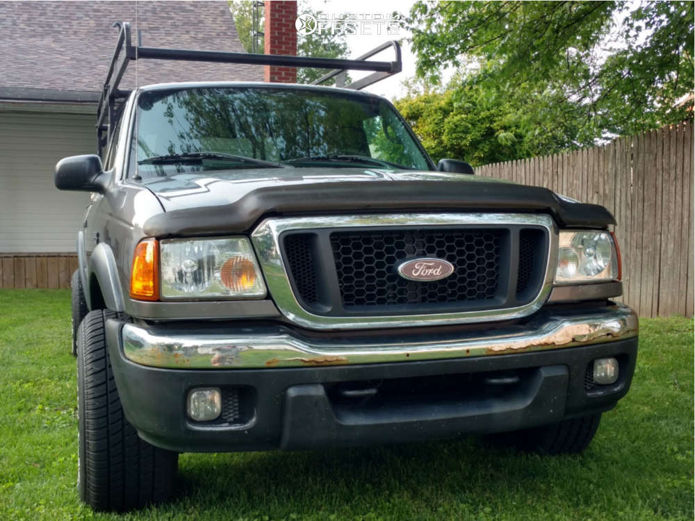 2004 Ford Ranger with 15x10 -47 Pro Comp Series 69 and 275/60R15 Cooper ...