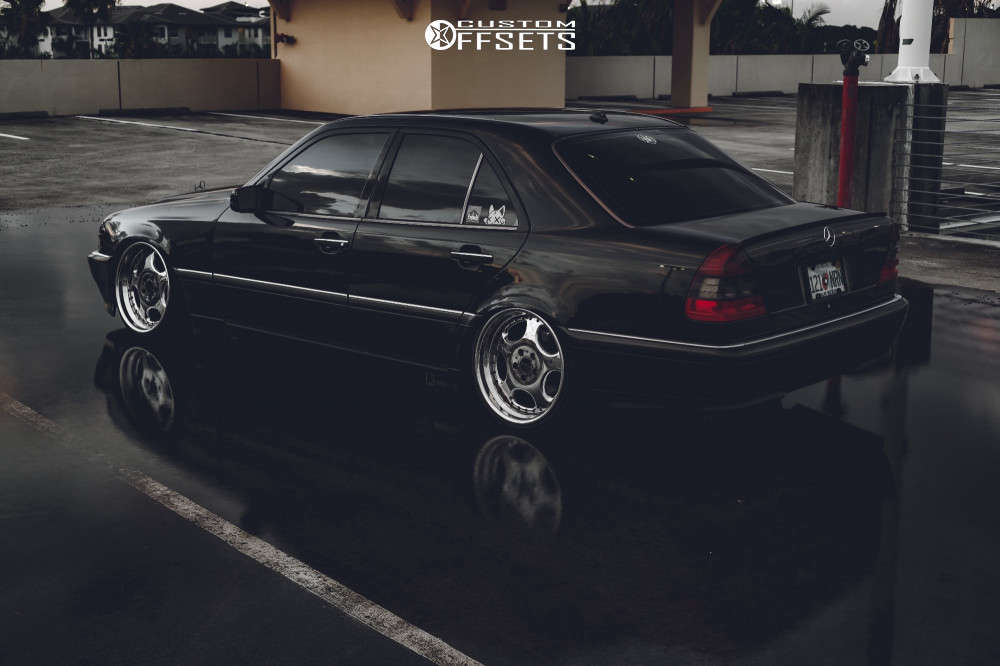 2000 Mercedes-Benz C230 Wheel Offset Tucked Coilovers | 713308 | Custom ...